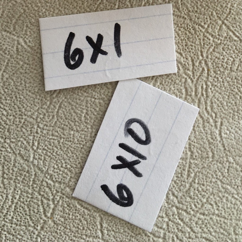 Using Flashcards in Math - Peers and Pedagogy