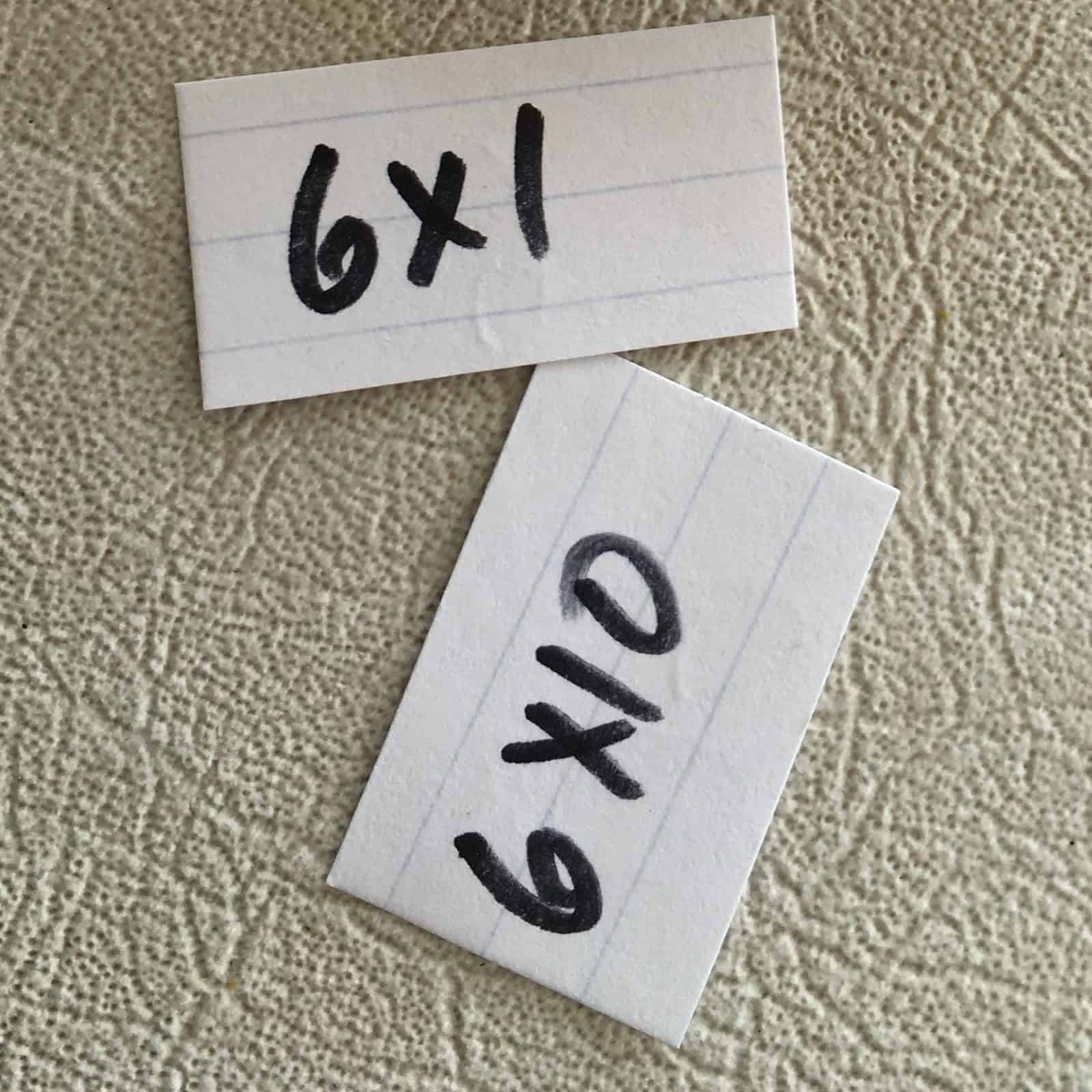 Using Flashcards in Math - Peers and Pedagogy