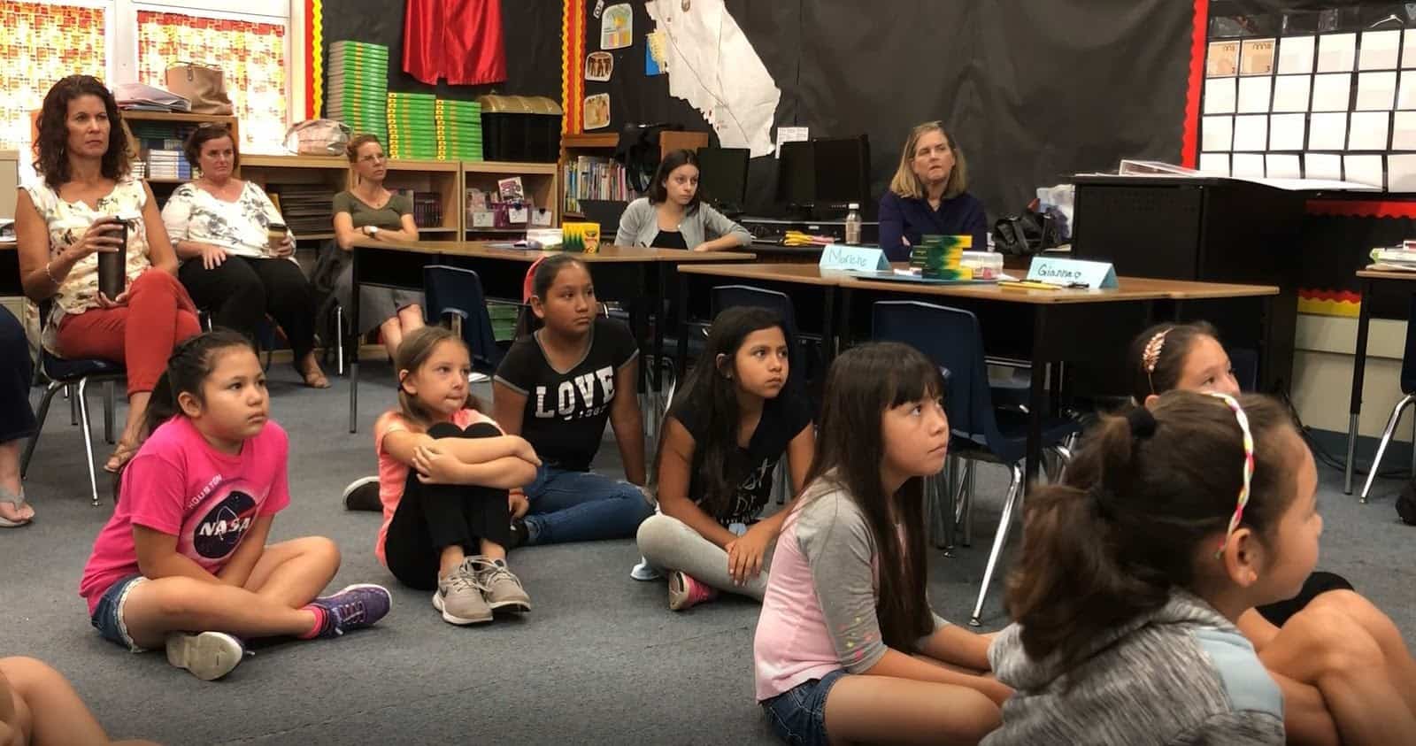 fraction lab sitting on floor - Peers and Pedagogy