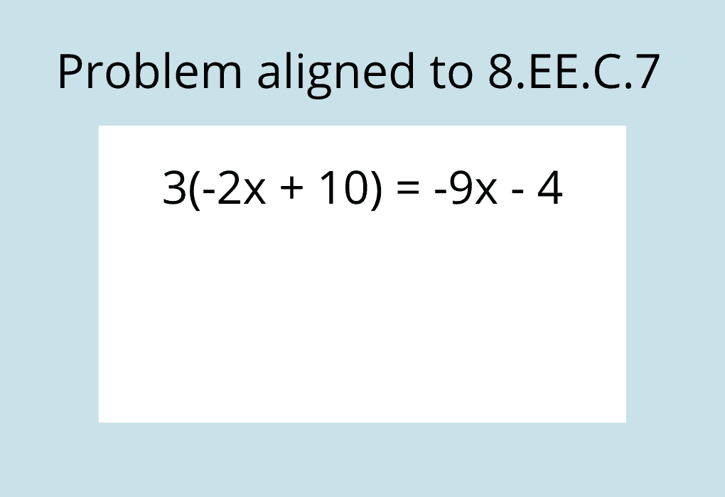 Solving Multi Step Equations Peers And Pedagogy